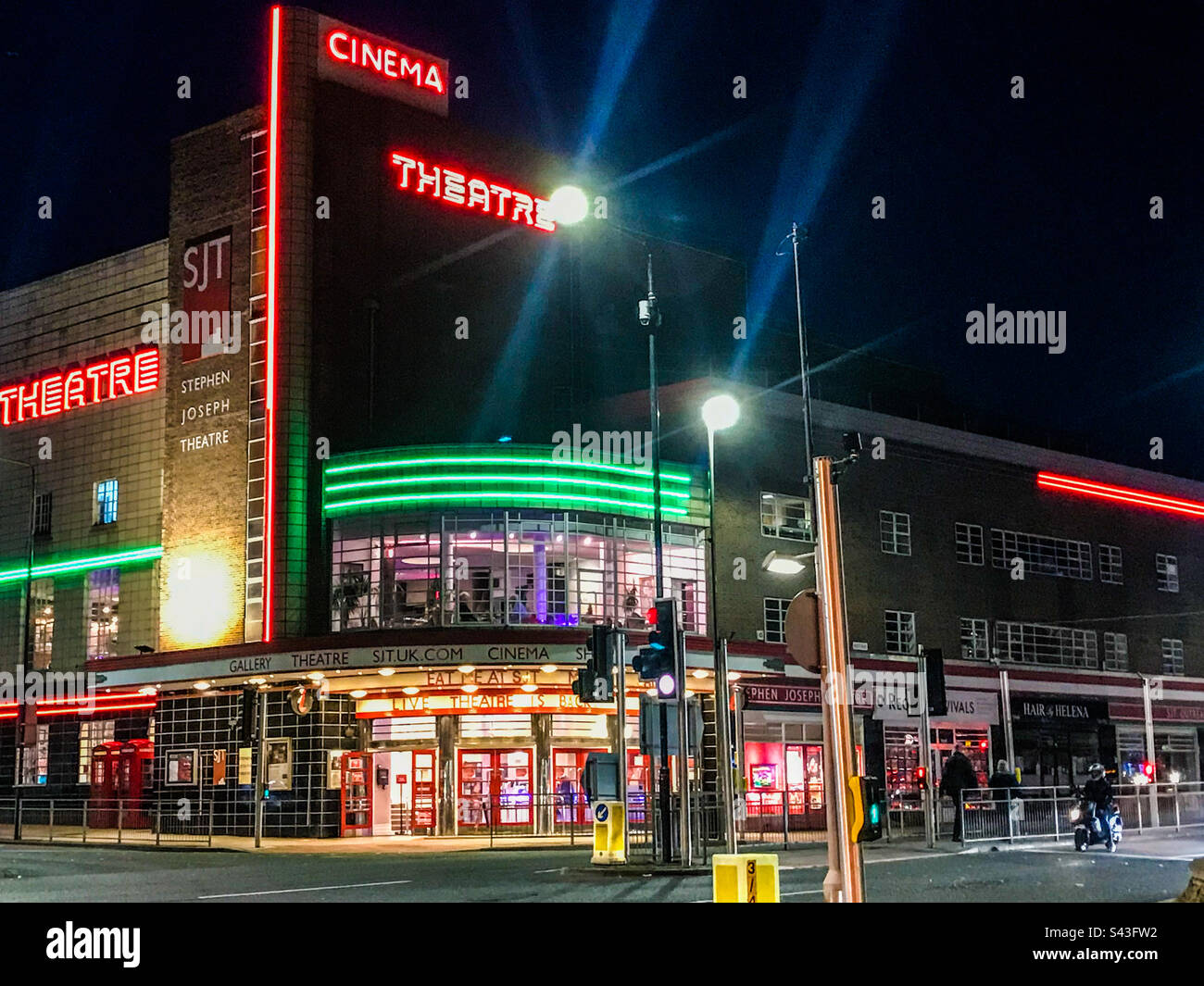 Stephen Joseph theatre, Scarborough Stock Photo - Alamy