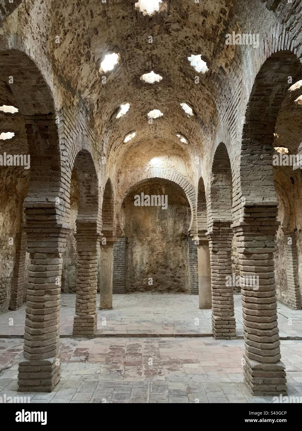 Arab baths in Ronda Spain Stock Photo - Alamy