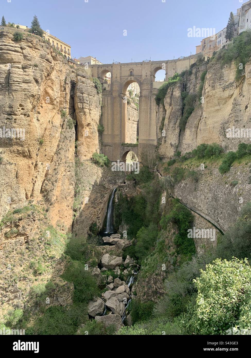 Ronda historic bridge in hi-res stock photography and images - Alamy