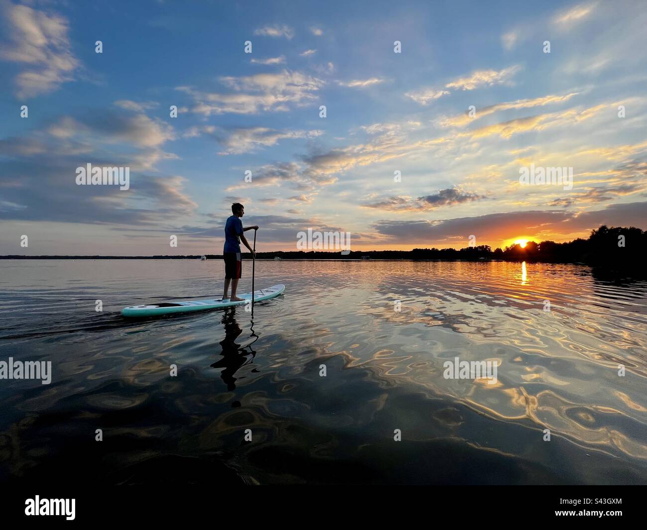 Sup sunset hi-res stock photography and images - Alamy