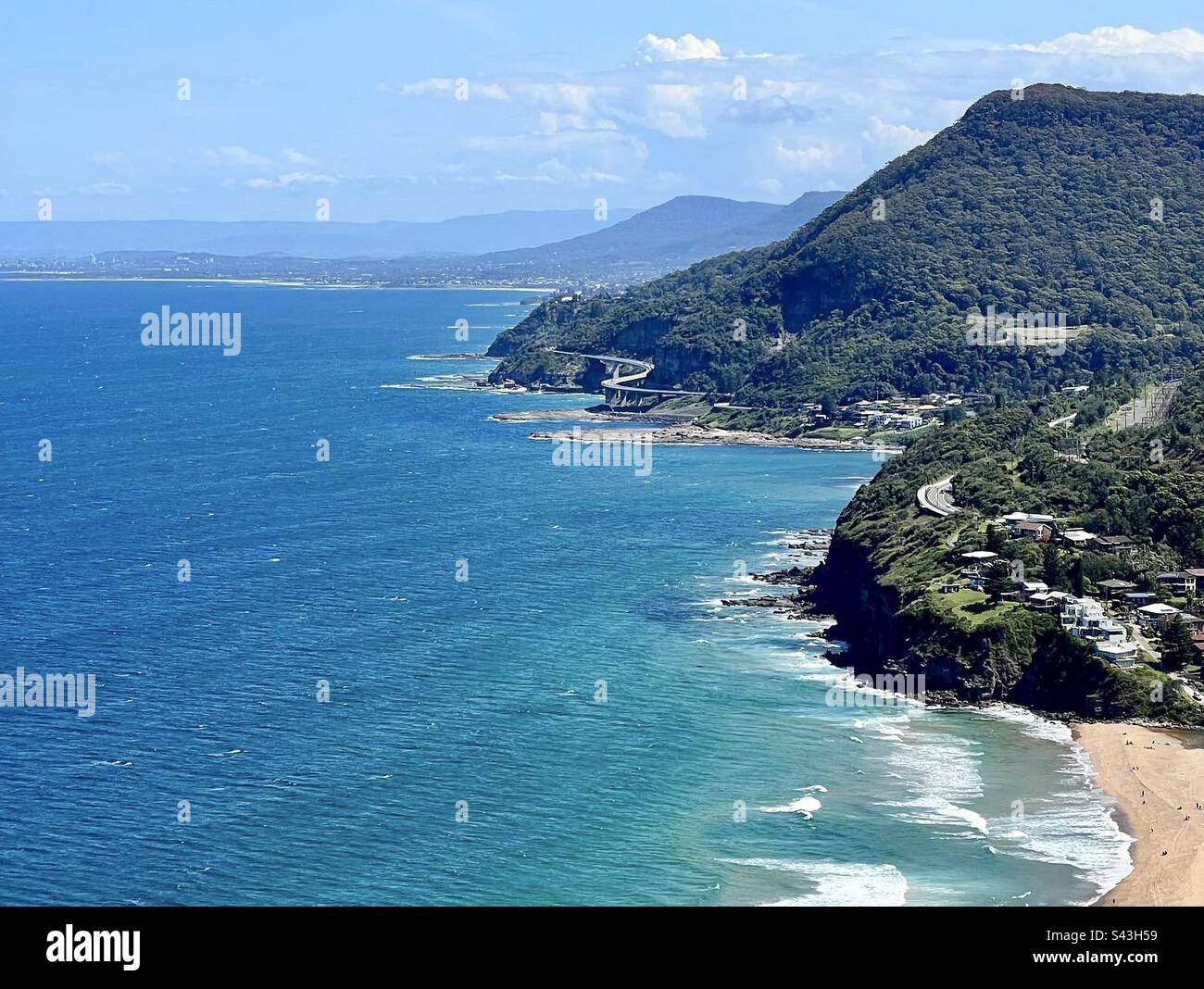 Sea cliff bridge Stock Photo - Alamy
