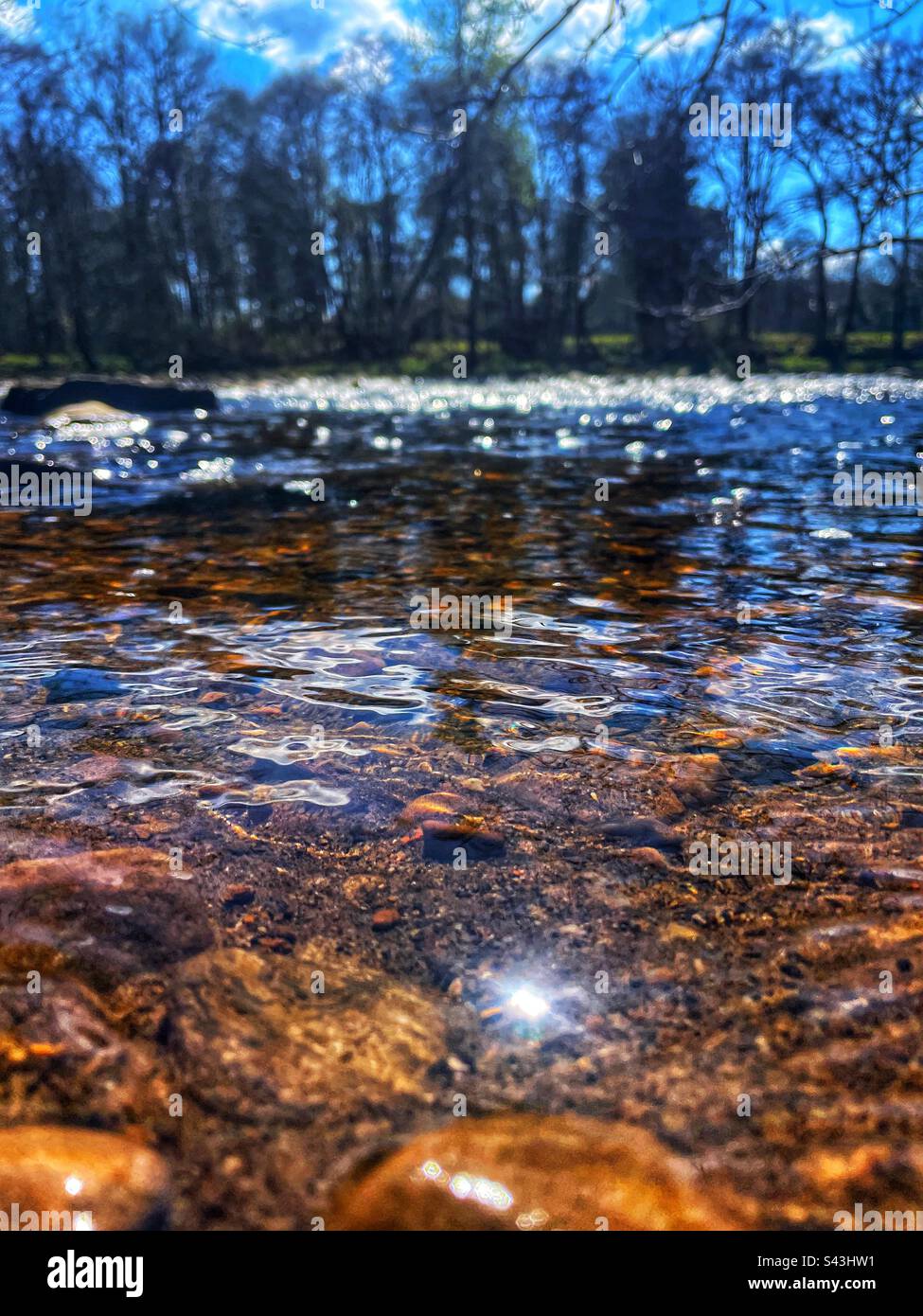 Light river hi-res stock photography and images - Alamy