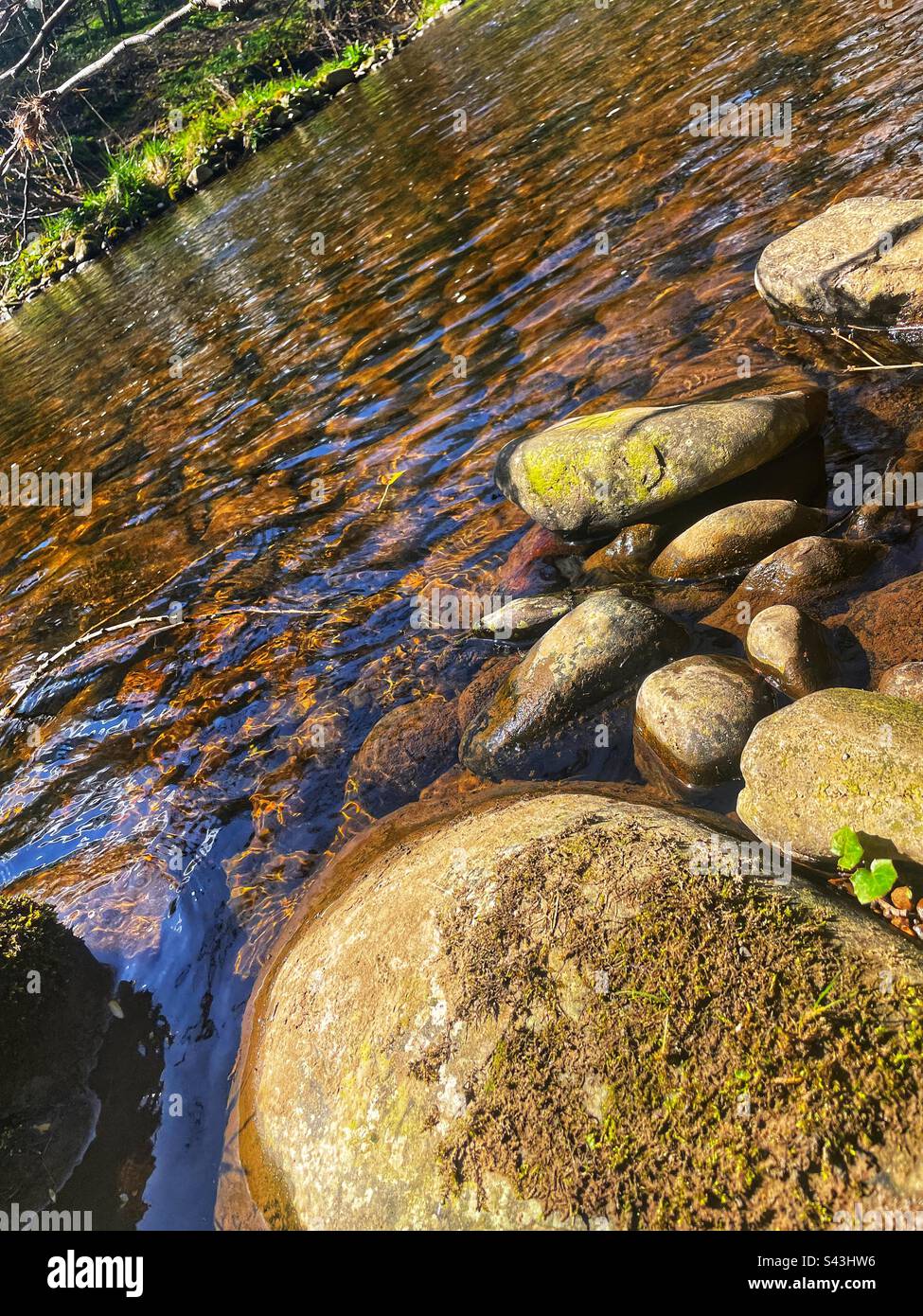 Pebble river ripples hi-res stock photography and images - Alamy