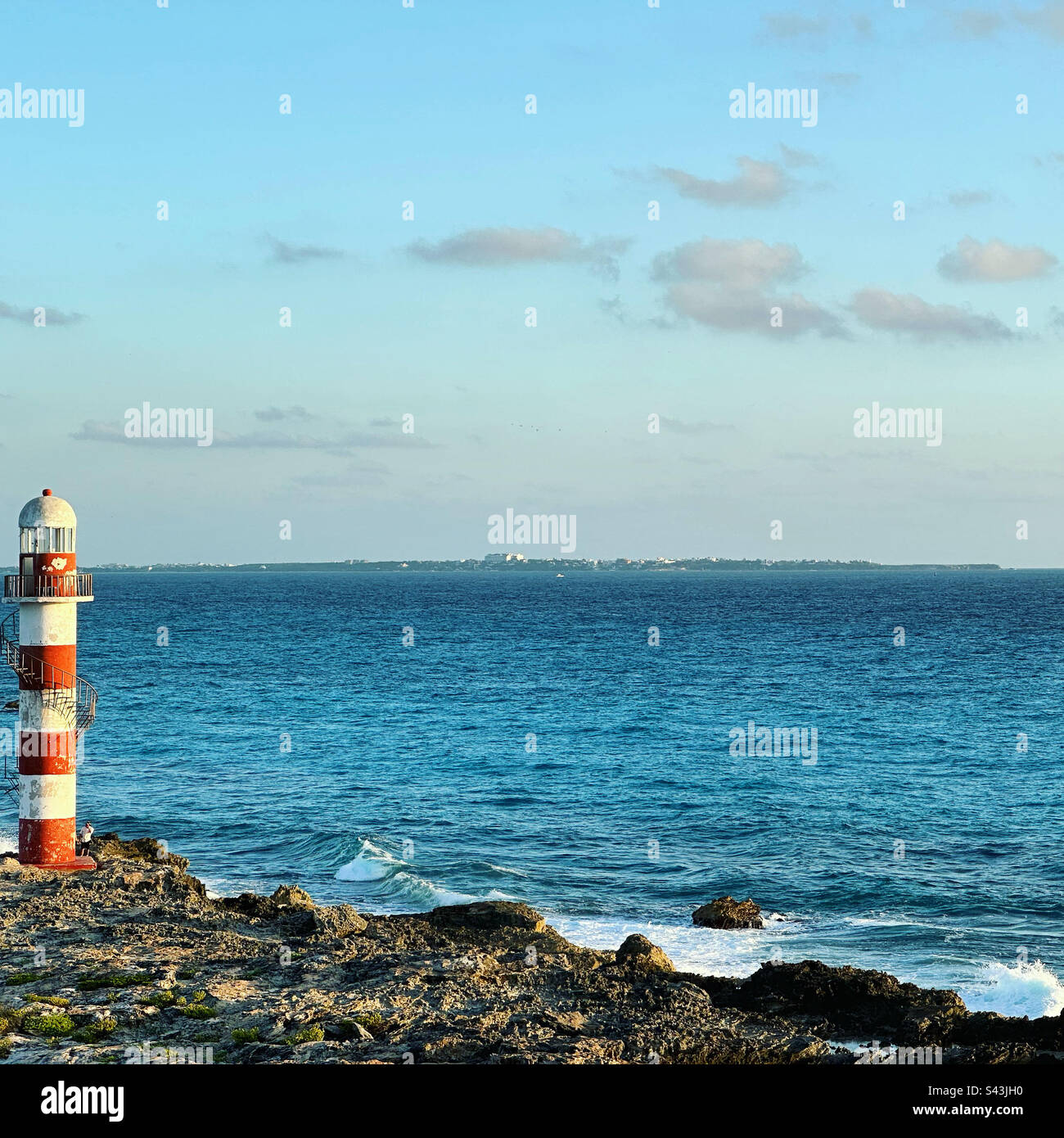 February, 2023, Punta Cancun Lighthouse, Punta Cancun, Hotel Zone ...