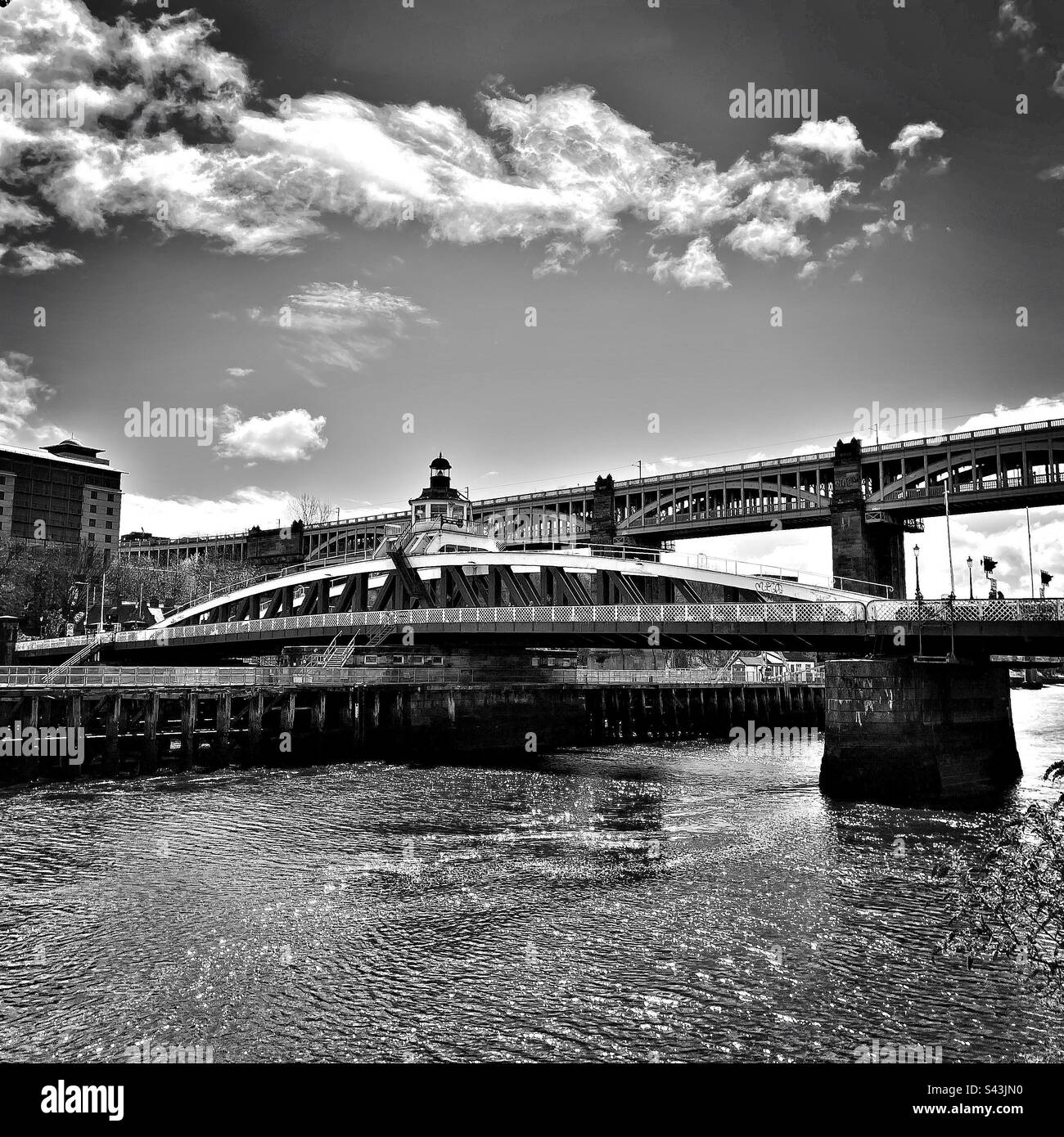 Bridges in Newcastle Stock Photo - Alamy