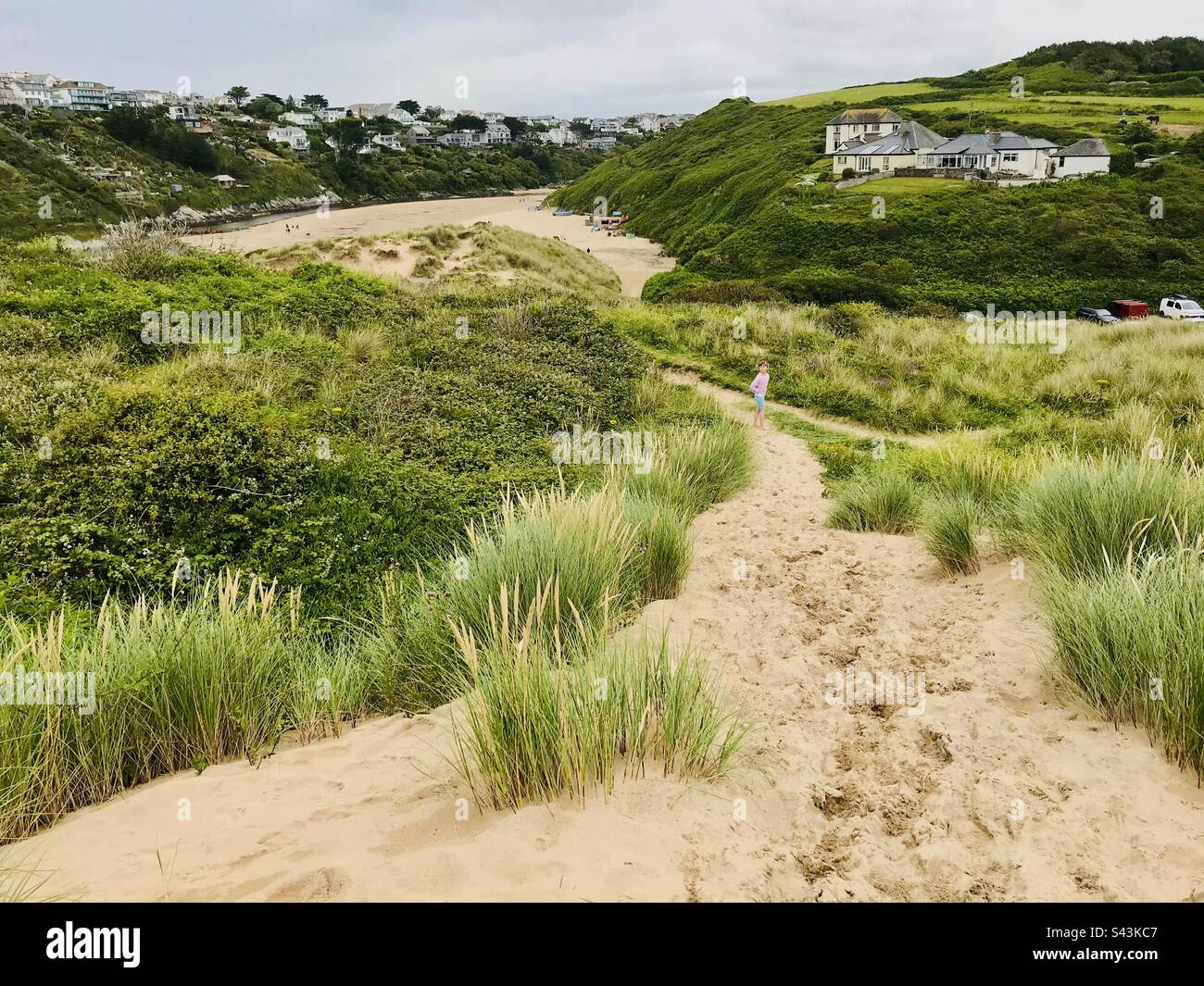 Crantock beach hi-res stock photography and images - Alamy