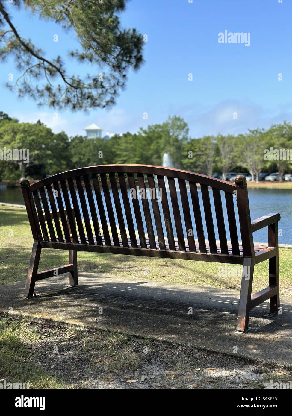 A bench with a view smartphone stock photos and images - Alamy