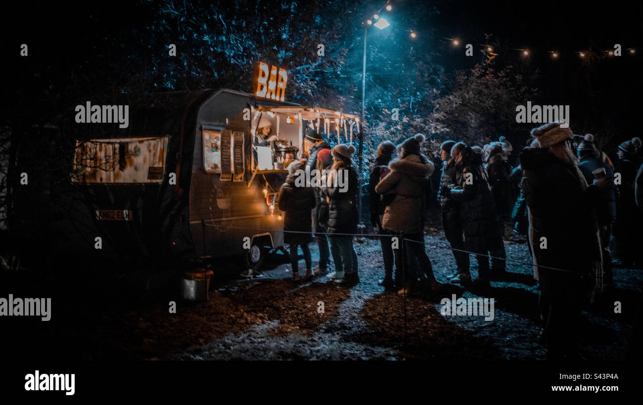 Warm winter lights hi-res stock photography and images - Alamy