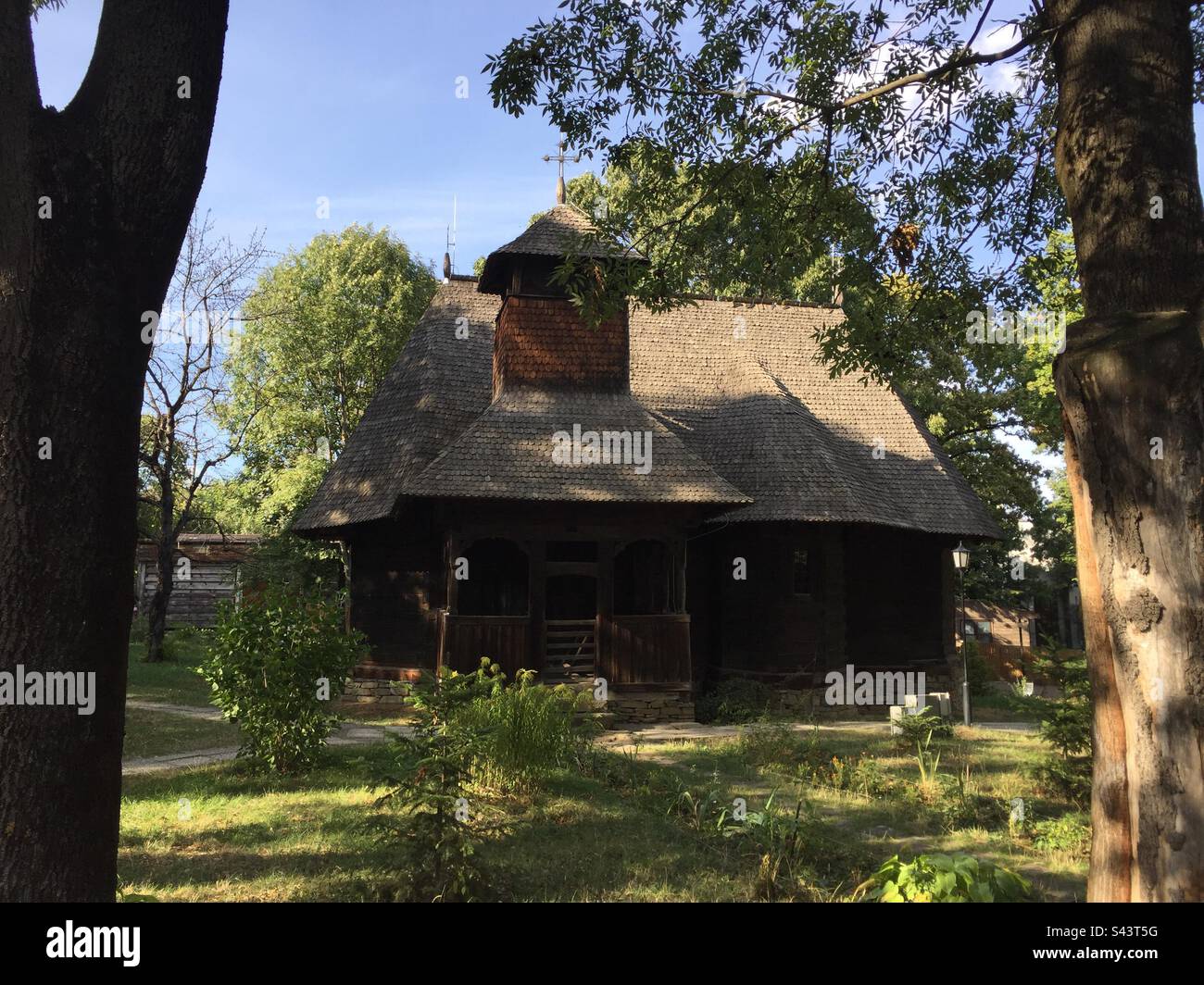 King Michael I Park, Bucharest, Romania. Traditional homes, churches ...