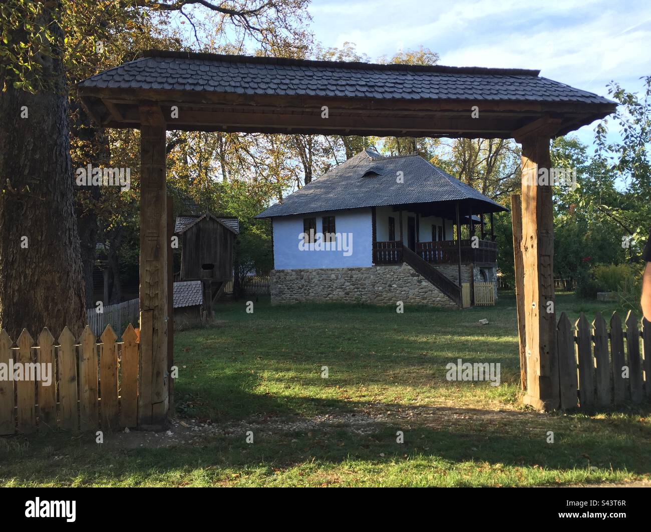 King Michael I Park, Bucharest, Romania. Traditional homes, churches ...