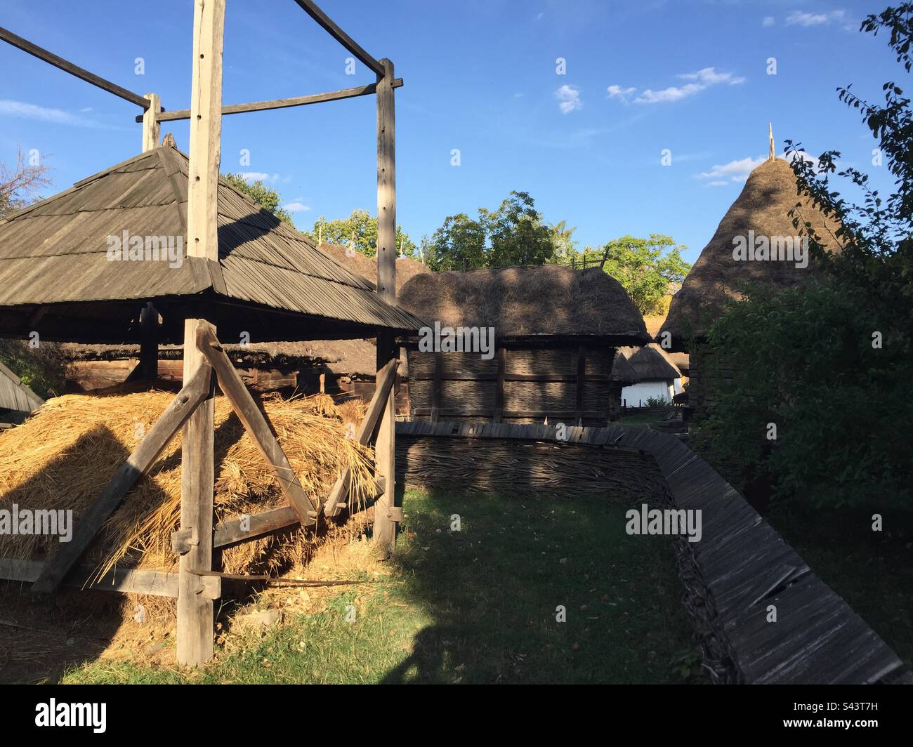 King Michael I Park, Bucharest, Romania. Traditional homes, churches ...