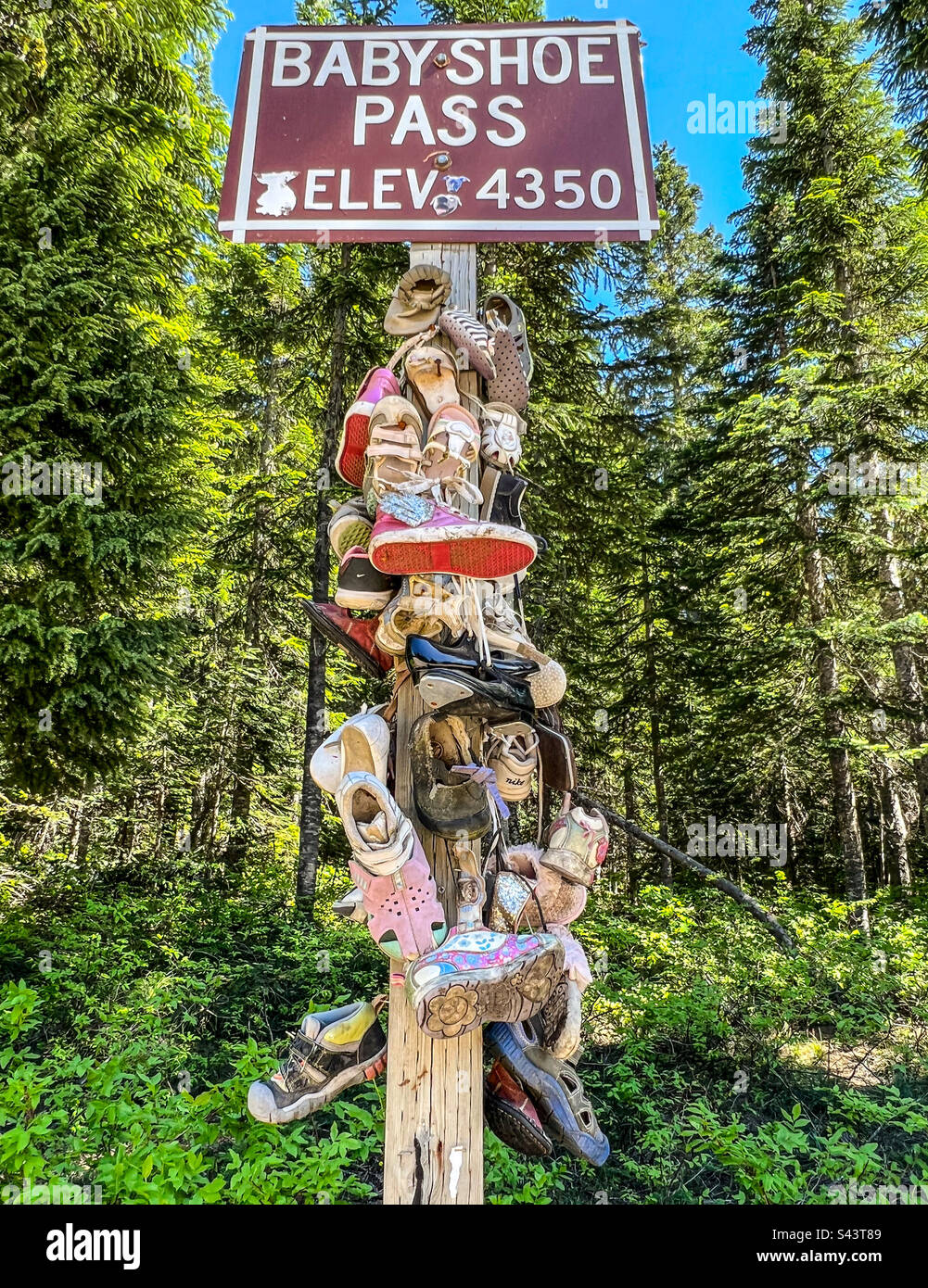 Baby Shoe Pass in Washington state Stock Photo - Alamy