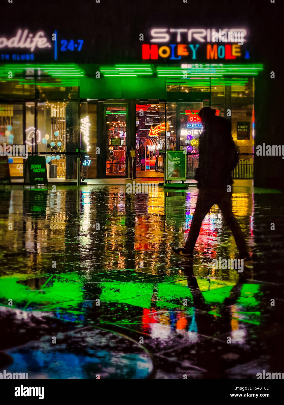 Walking At Night Reflective