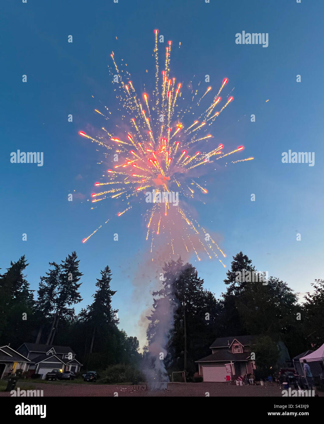 Fireworks smartphone stock photos and images - Alamy