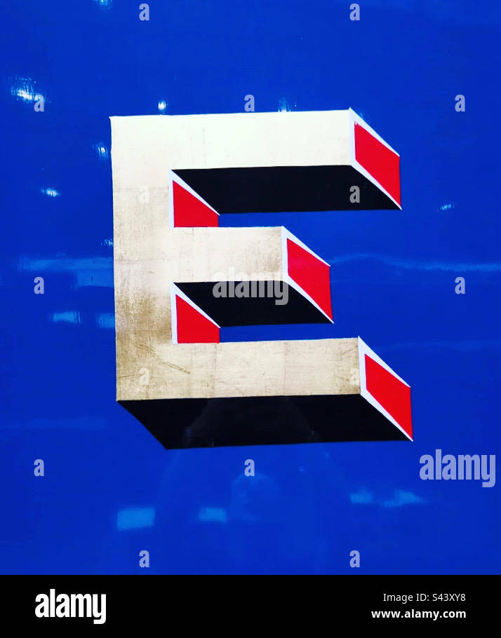 Uppercase e hi-res stock photography and images - Alamy