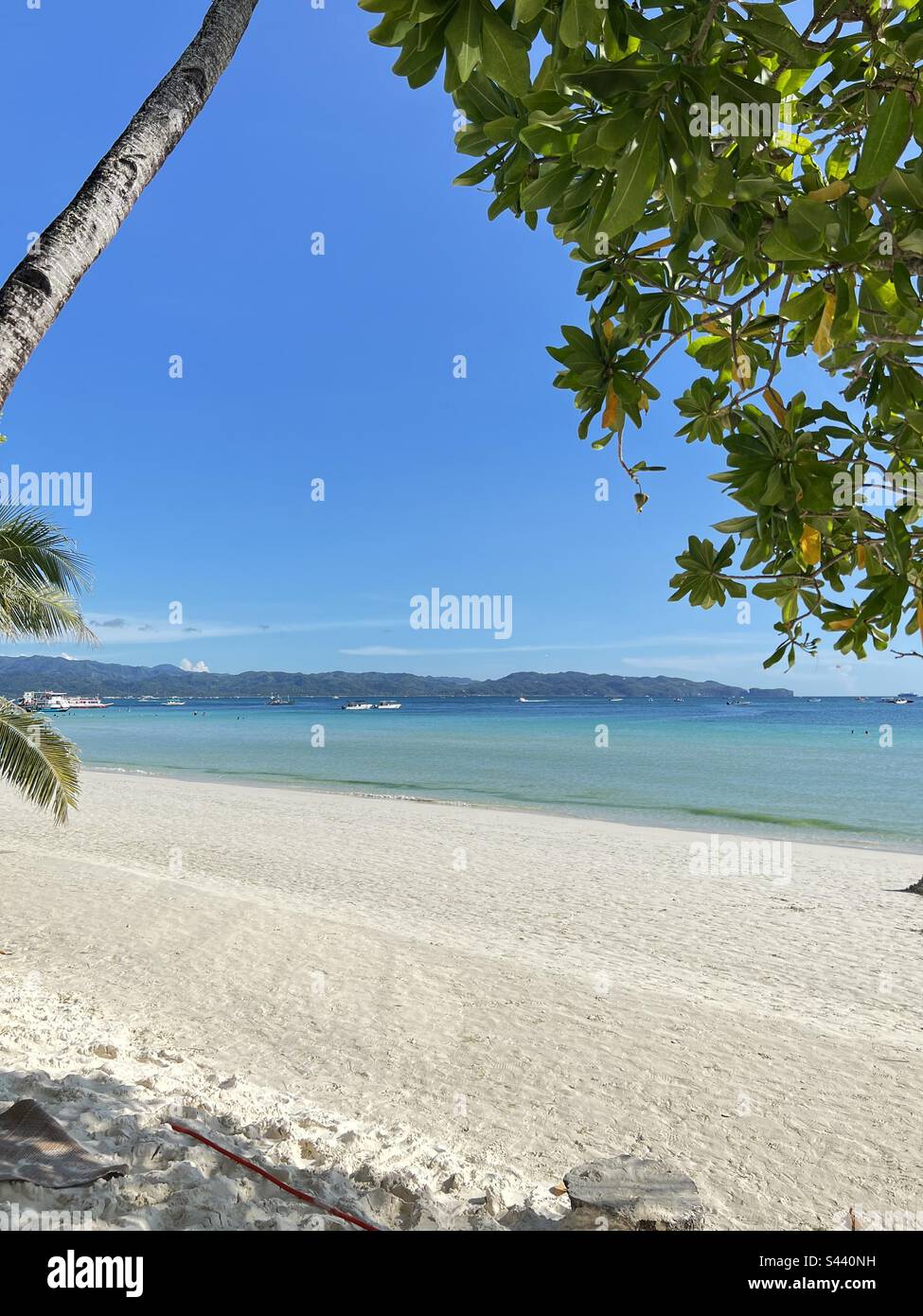 Boracay white sand beach hi-res stock photography and images - Alamy
