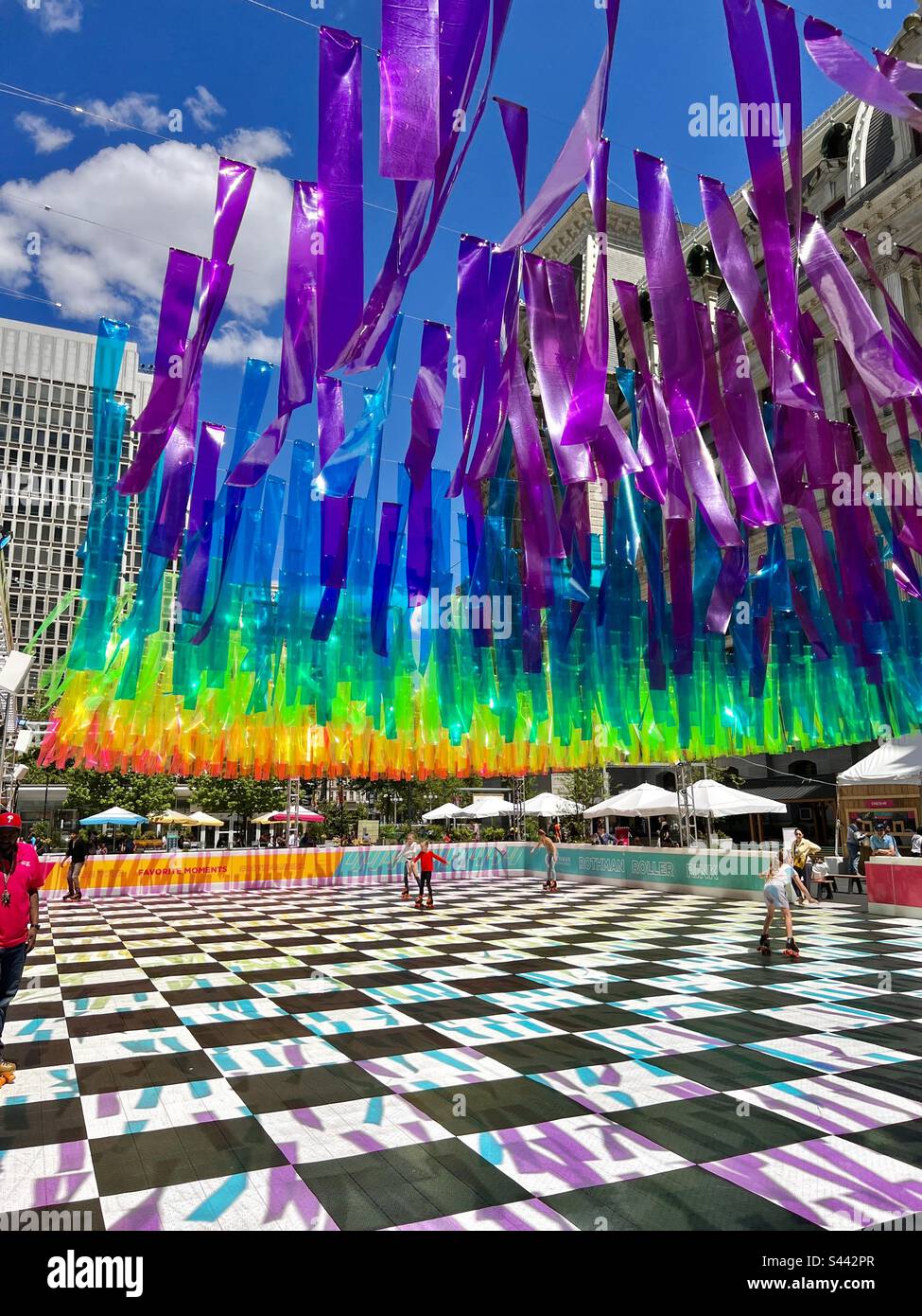 Plastic ribbons hi-res stock photography and images - Alamy