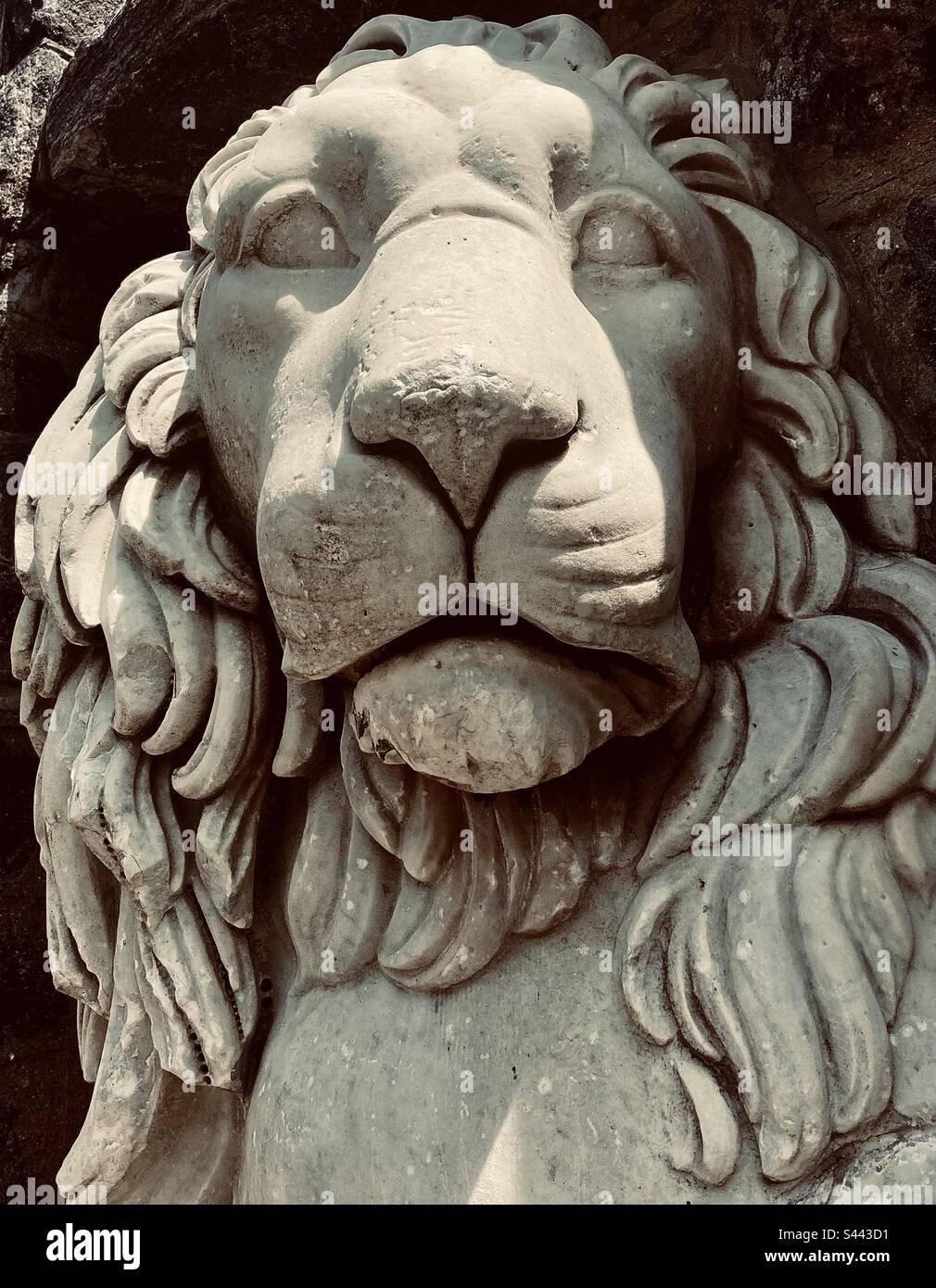 Lion statue art hi-res stock photography and images - Alamy