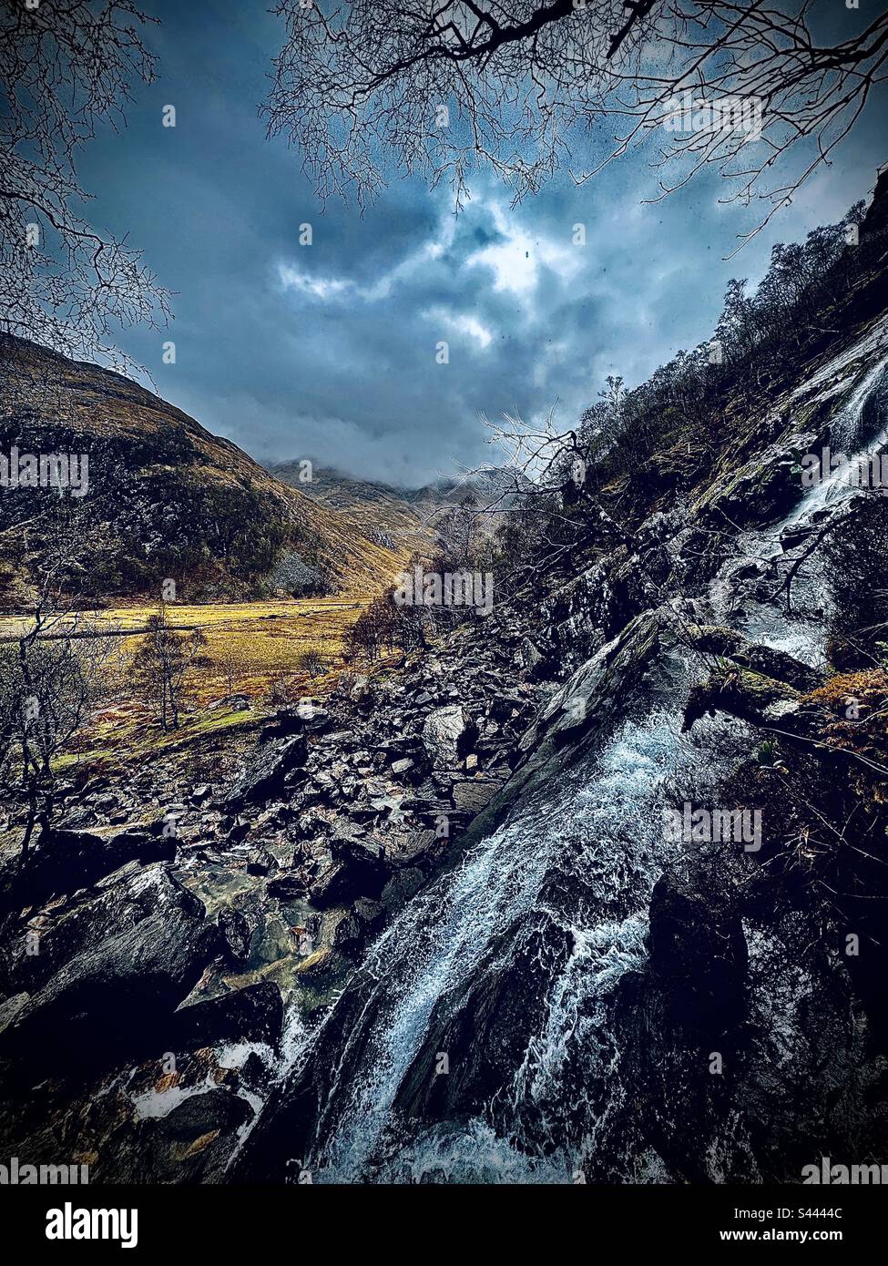 Steall falls hi-res stock photography and images - Alamy