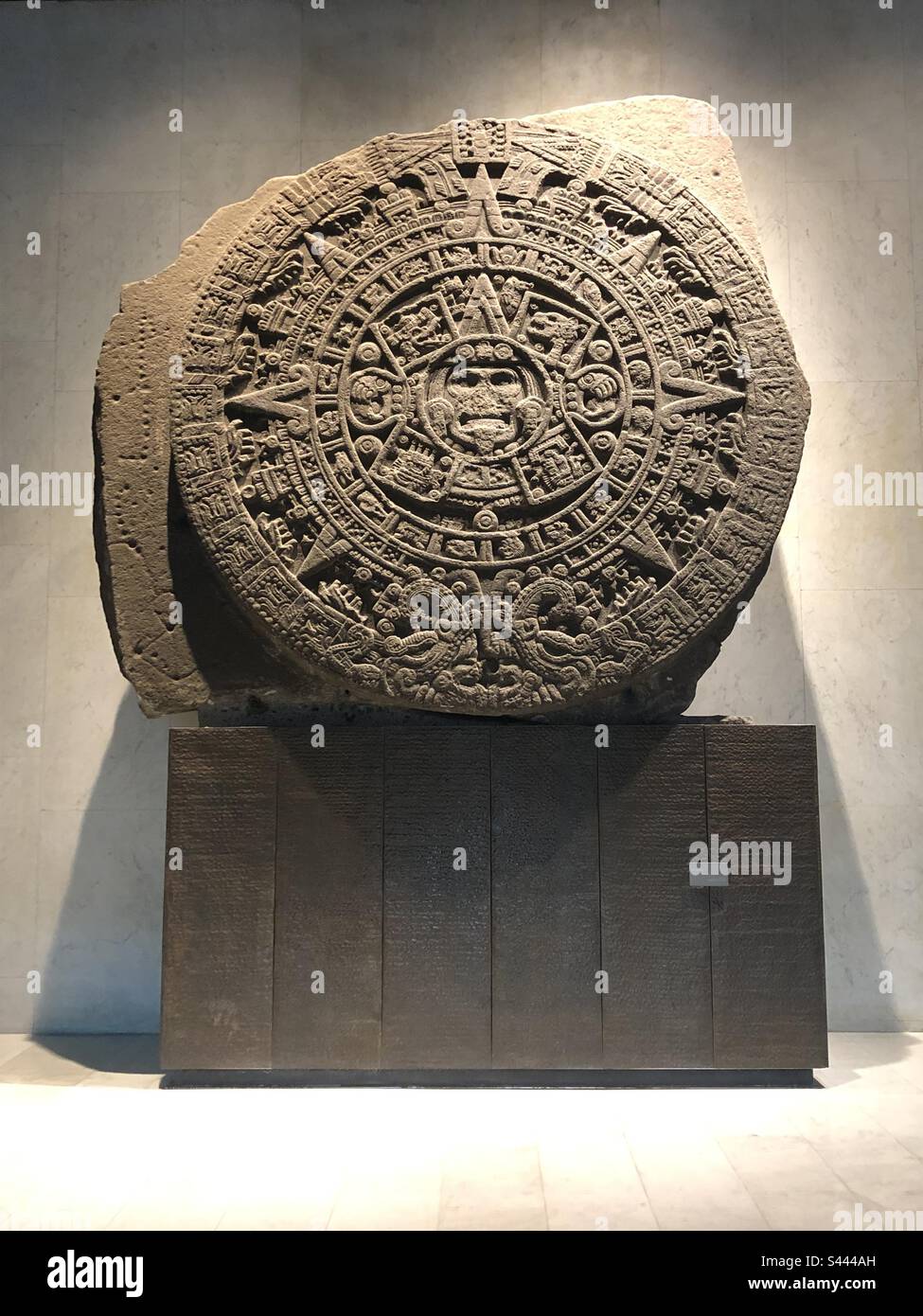 Aztec sun stone museum hi-res stock photography and images - Alamy