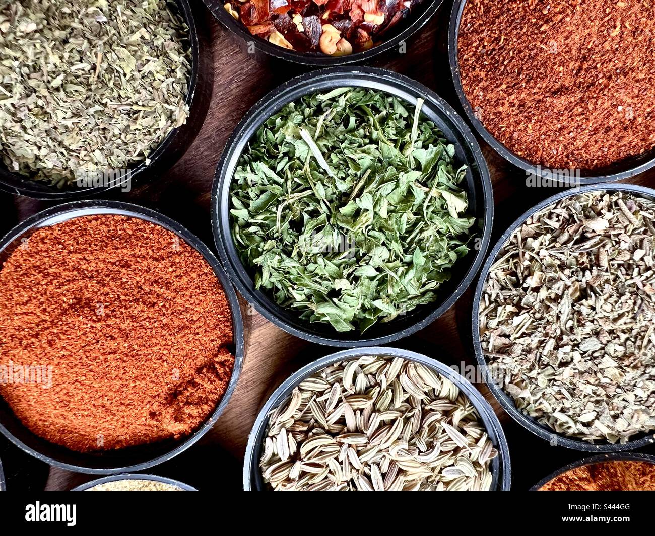 Herbs and spices Stock Photo - Alamy