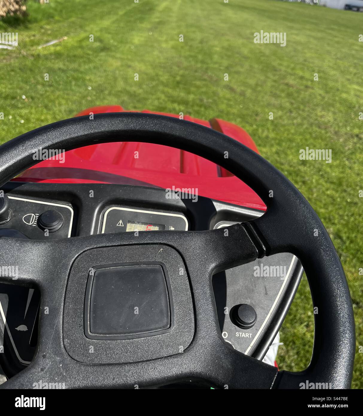 Tractor steering wheel hi-res stock photography and images - Alamy