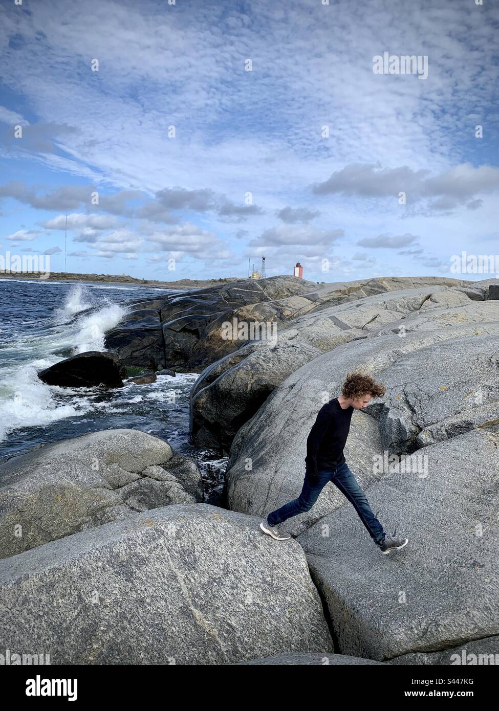 Boy young storm hi-res stock photography and images - Alamy