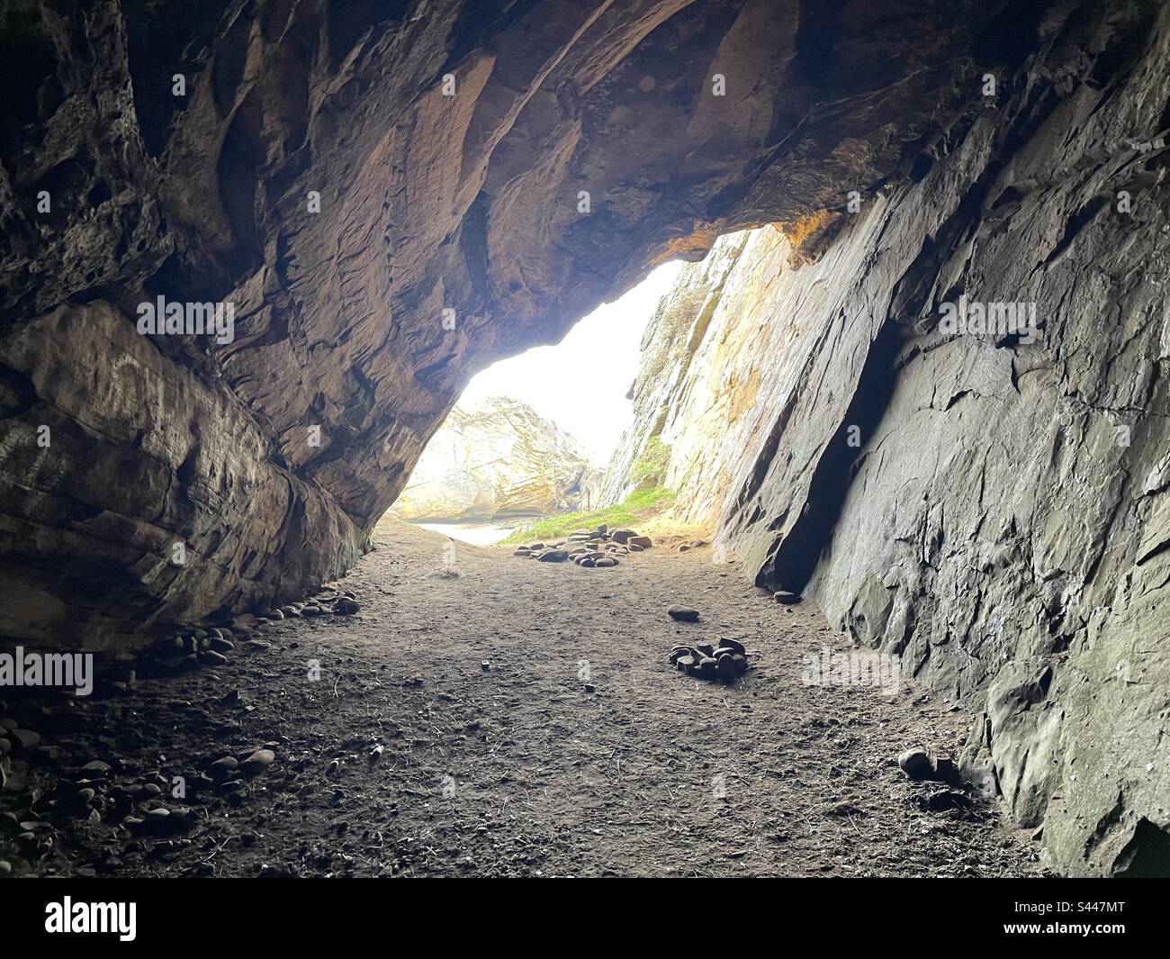 Covesea caves hi-res stock photography and images - Alamy