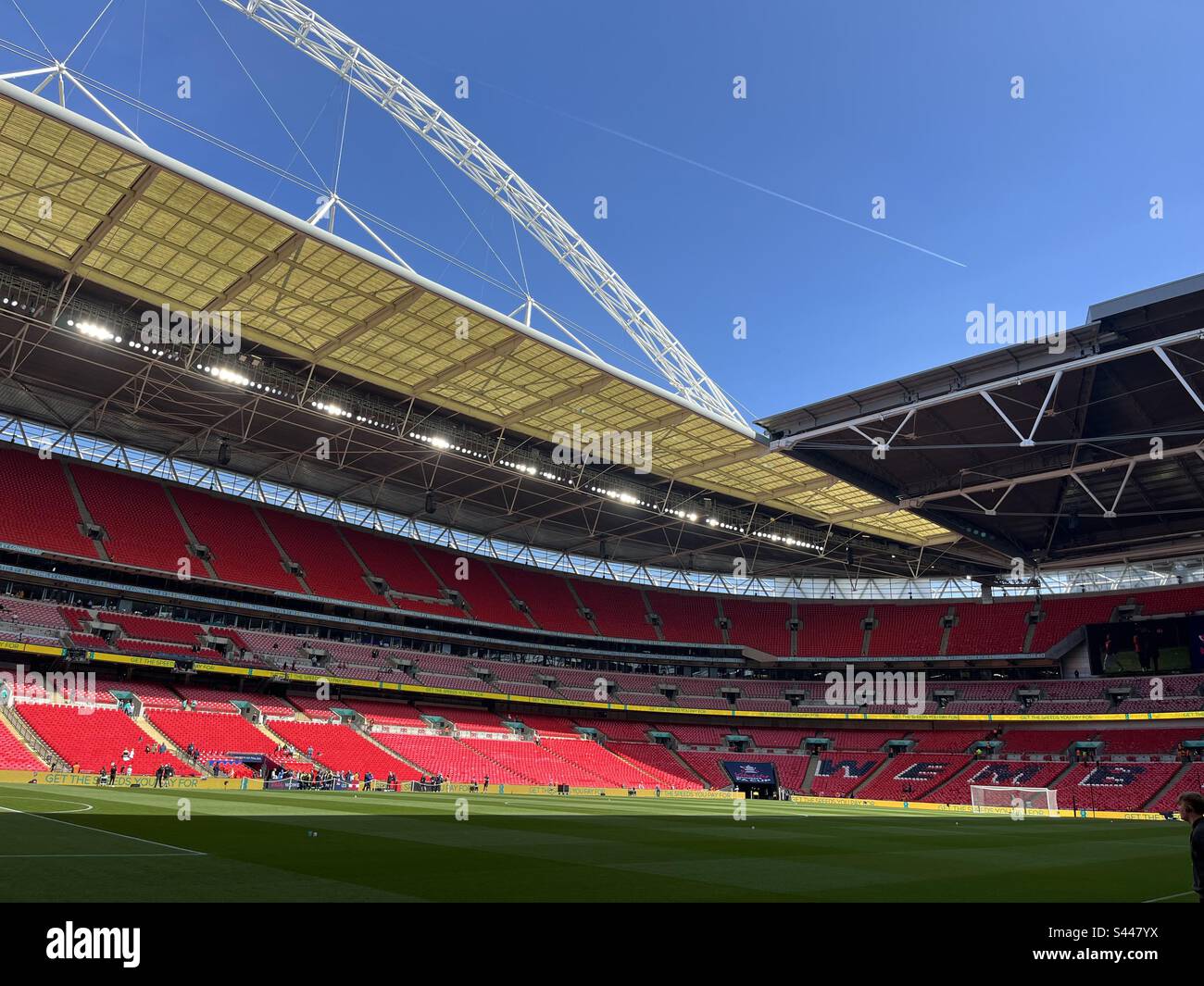 Soccer Pitch Size Wembley at Kathleen States blog