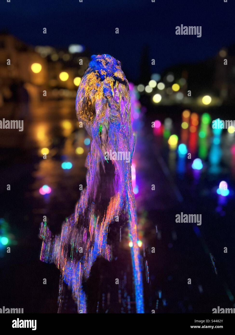 Purple water hi-res stock photography and images - Alamy