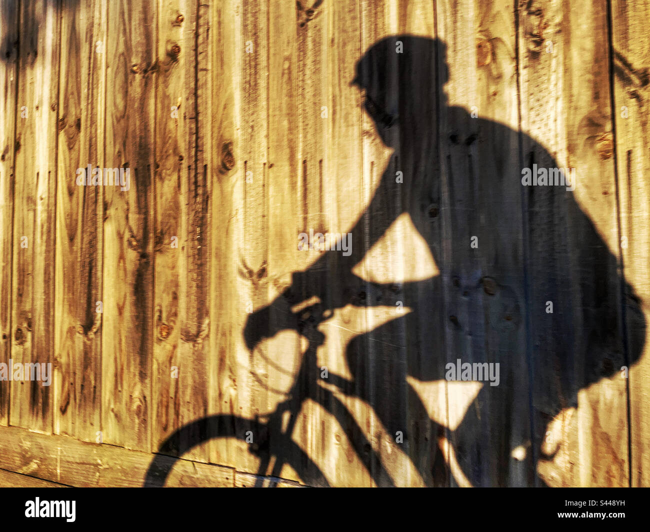 Shadow of a cyclist hi-res stock photography and images - Alamy
