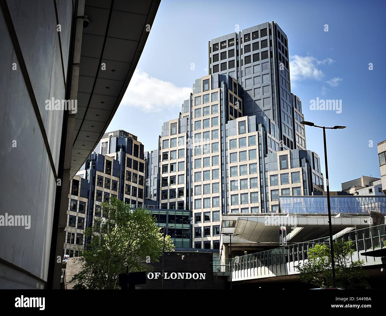 An office building in the City of London overlooking The Museum of ...