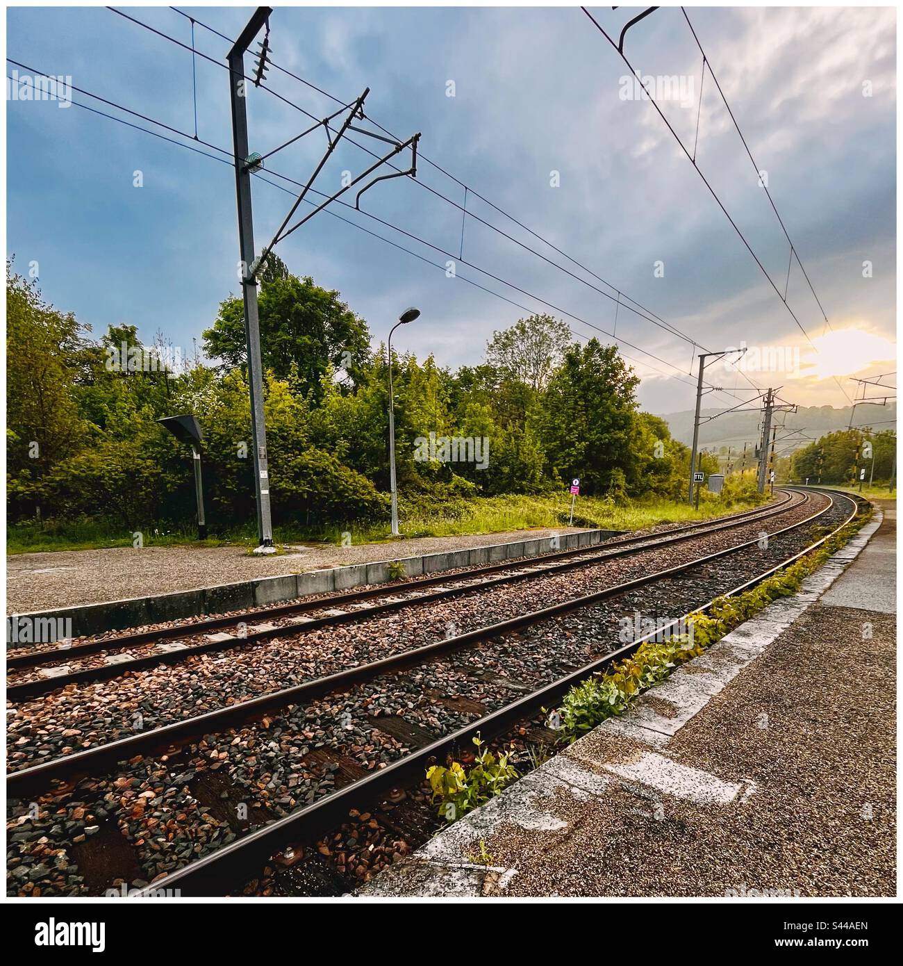 Beautiful train photos hi-res stock photography and images - Alamy