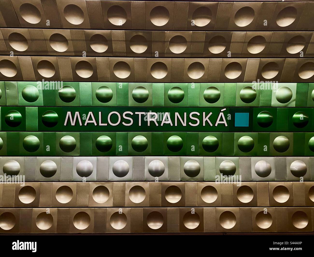 Prague subway station hi-res stock photography and images - Alamy