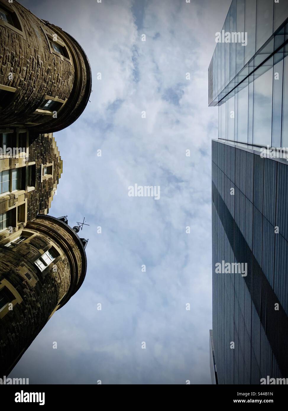 Old meets new architecture hi-res stock photography and images - Alamy