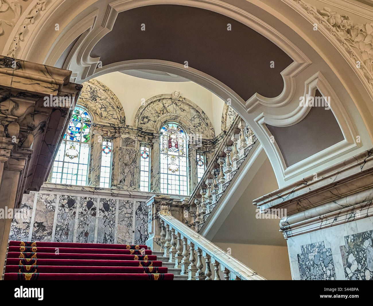 Grand staircase city hall belfast hi-res stock photography and images ...