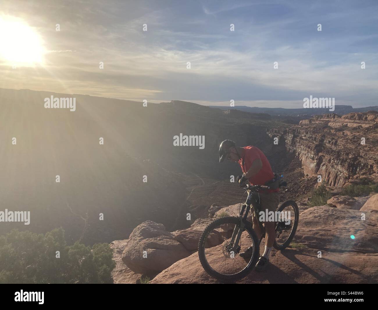 Moab biking hi-res stock photography and images - Alamy