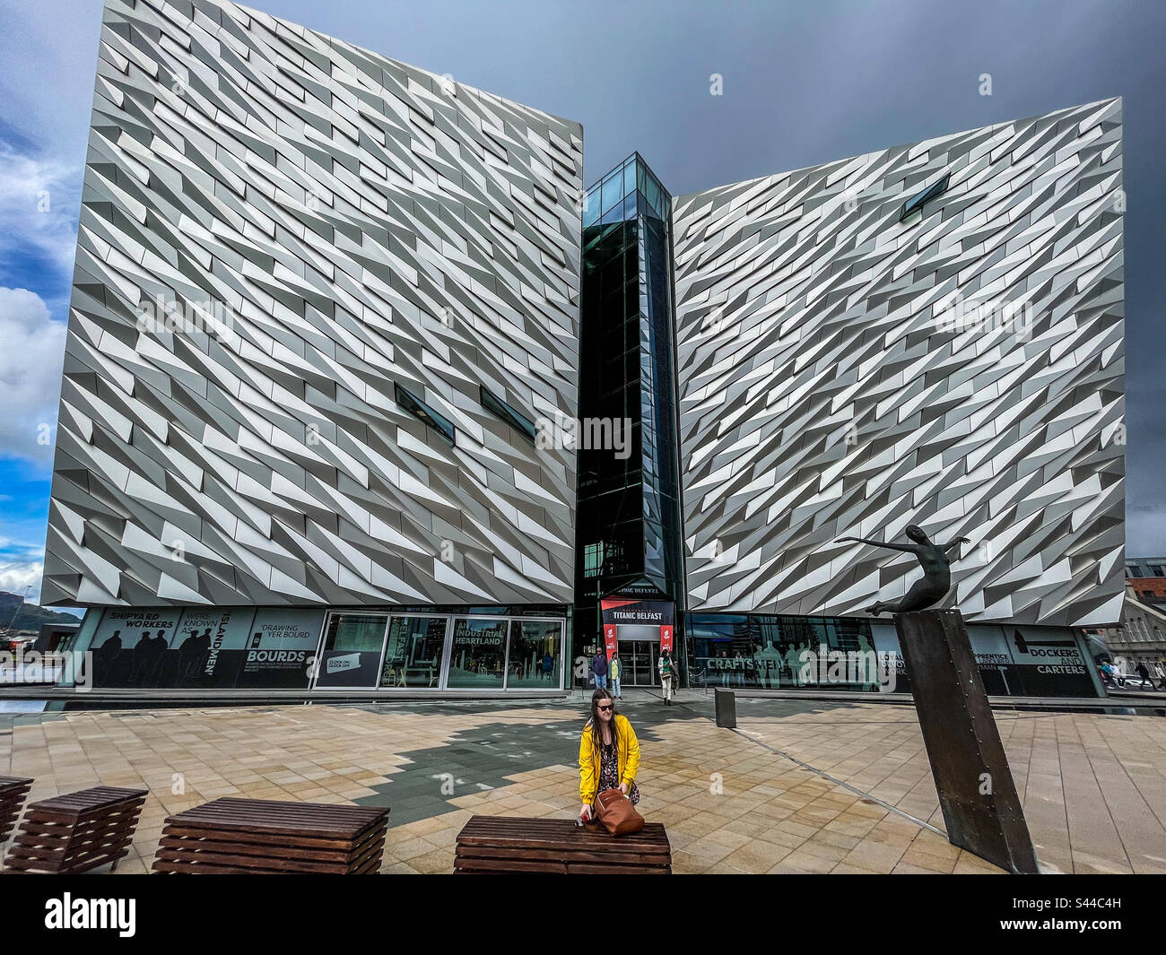 Titanic museum, Belfast Stock Photo - Alamy