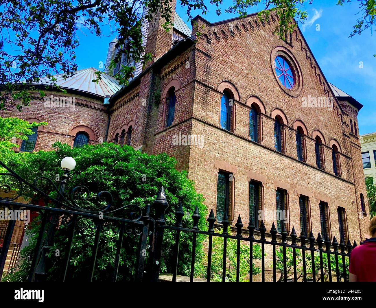 The Circle Church in Charleston SC Stock Photo - Alamy