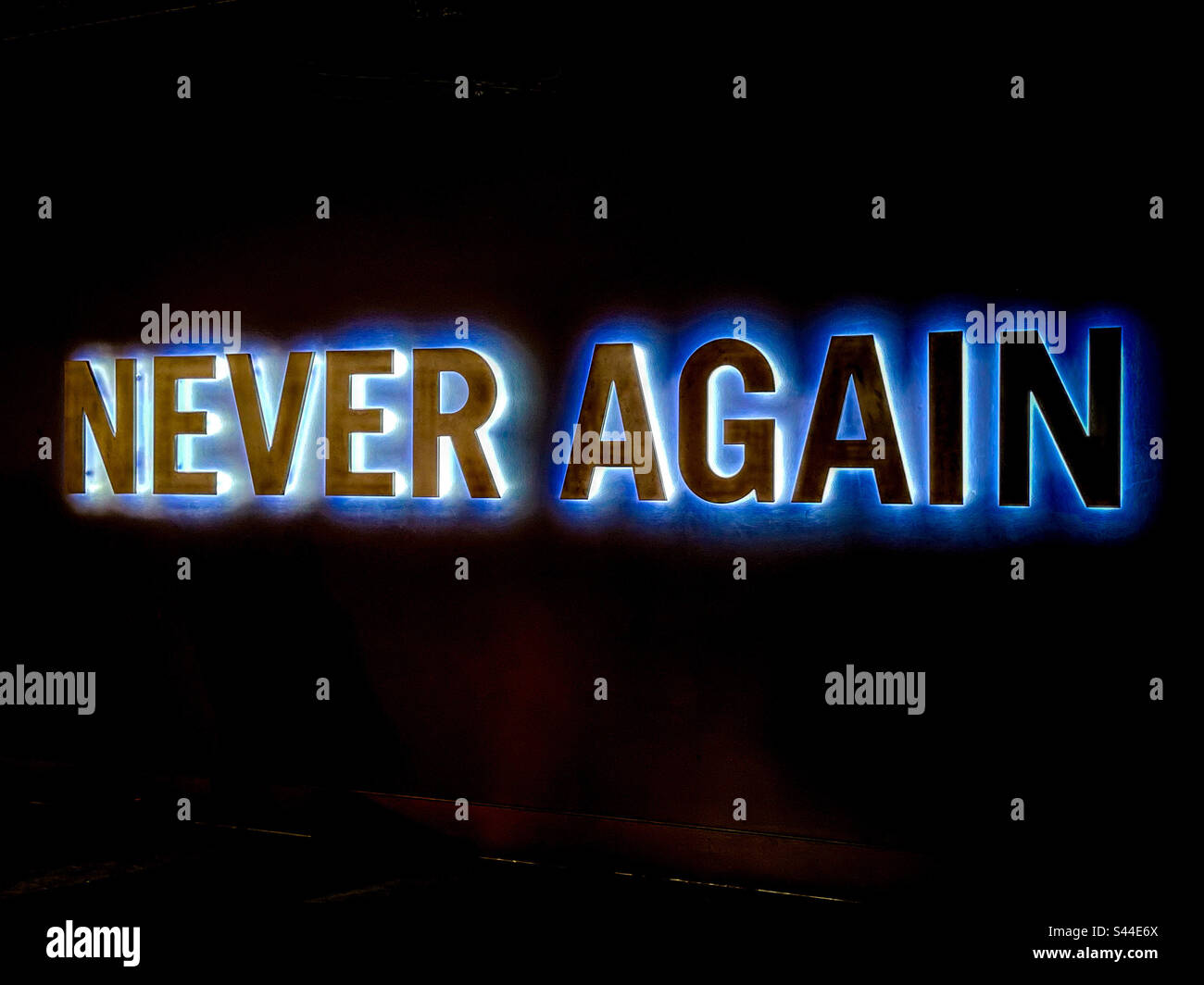 Never again hi-res stock photography and images - Alamy