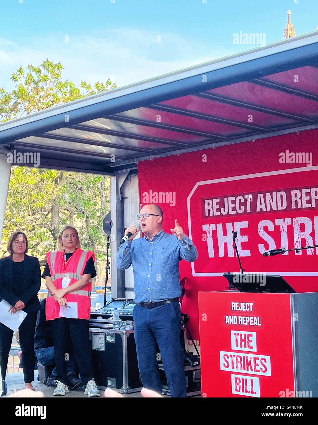 UK Trade Union Congress - TUC - General Secretary, Paul Nowak speaking ...