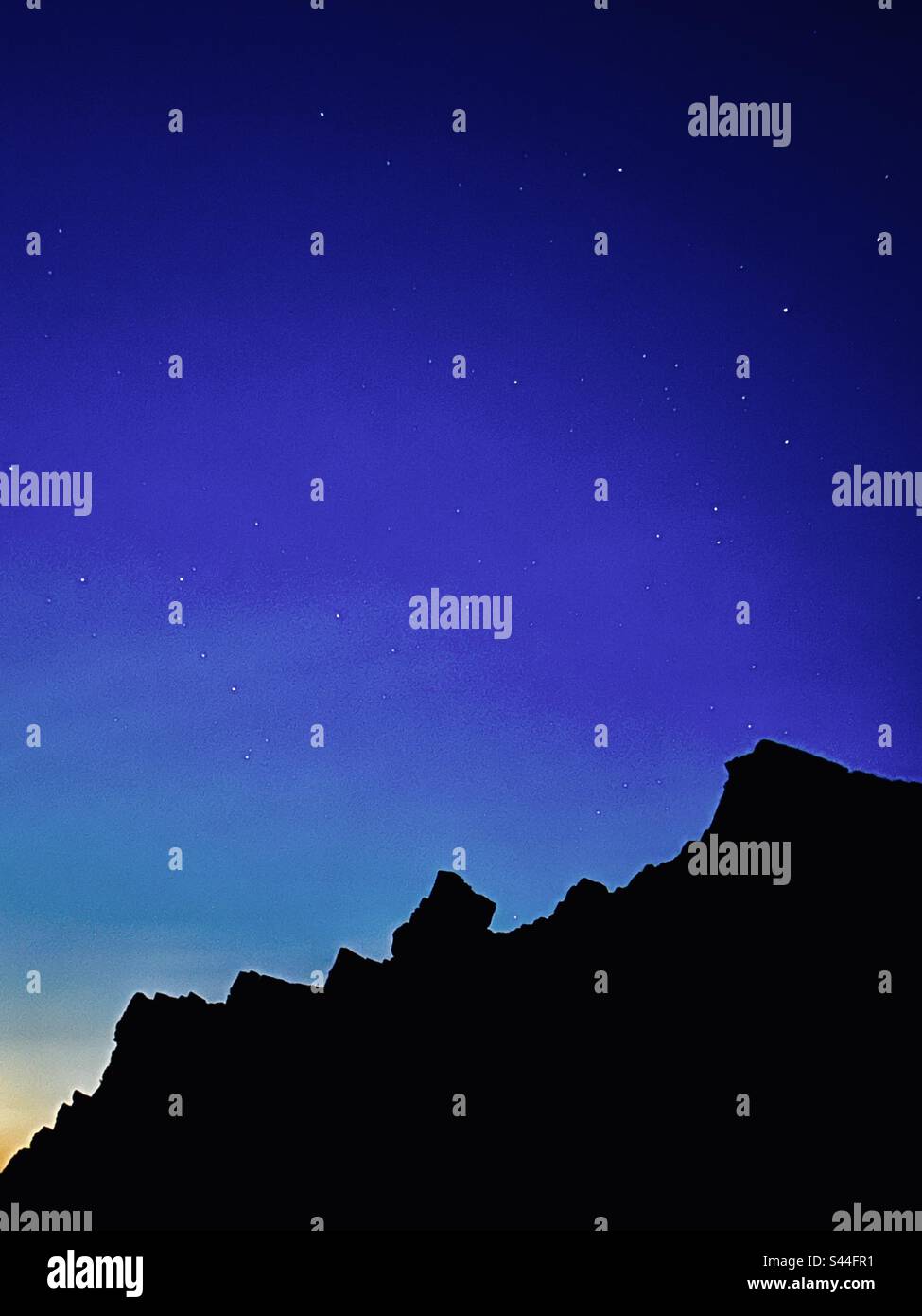 Colourful night sky hi-res stock photography and images - Alamy
