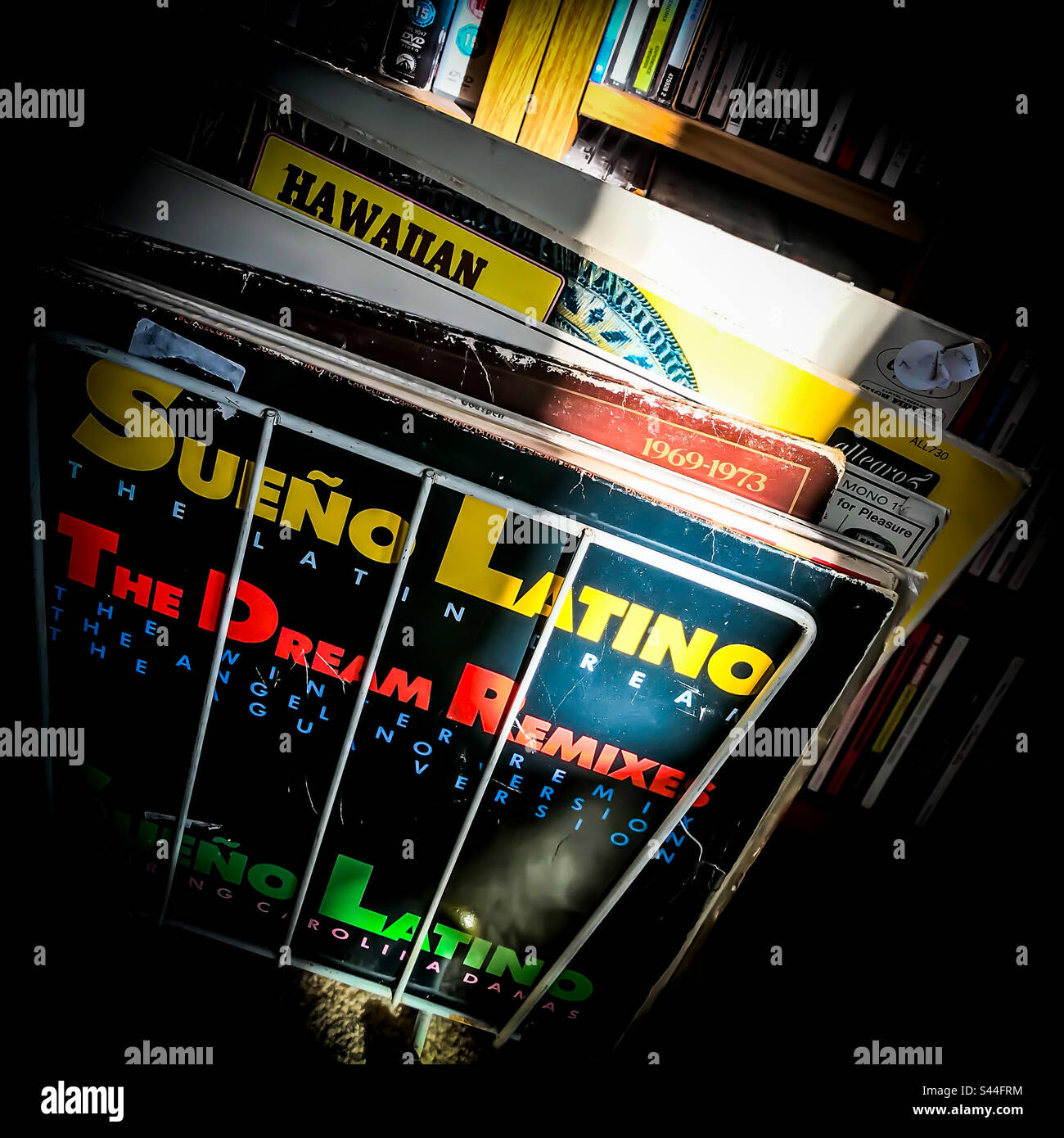 Collection of vinyl records Stock Photo - Alamy