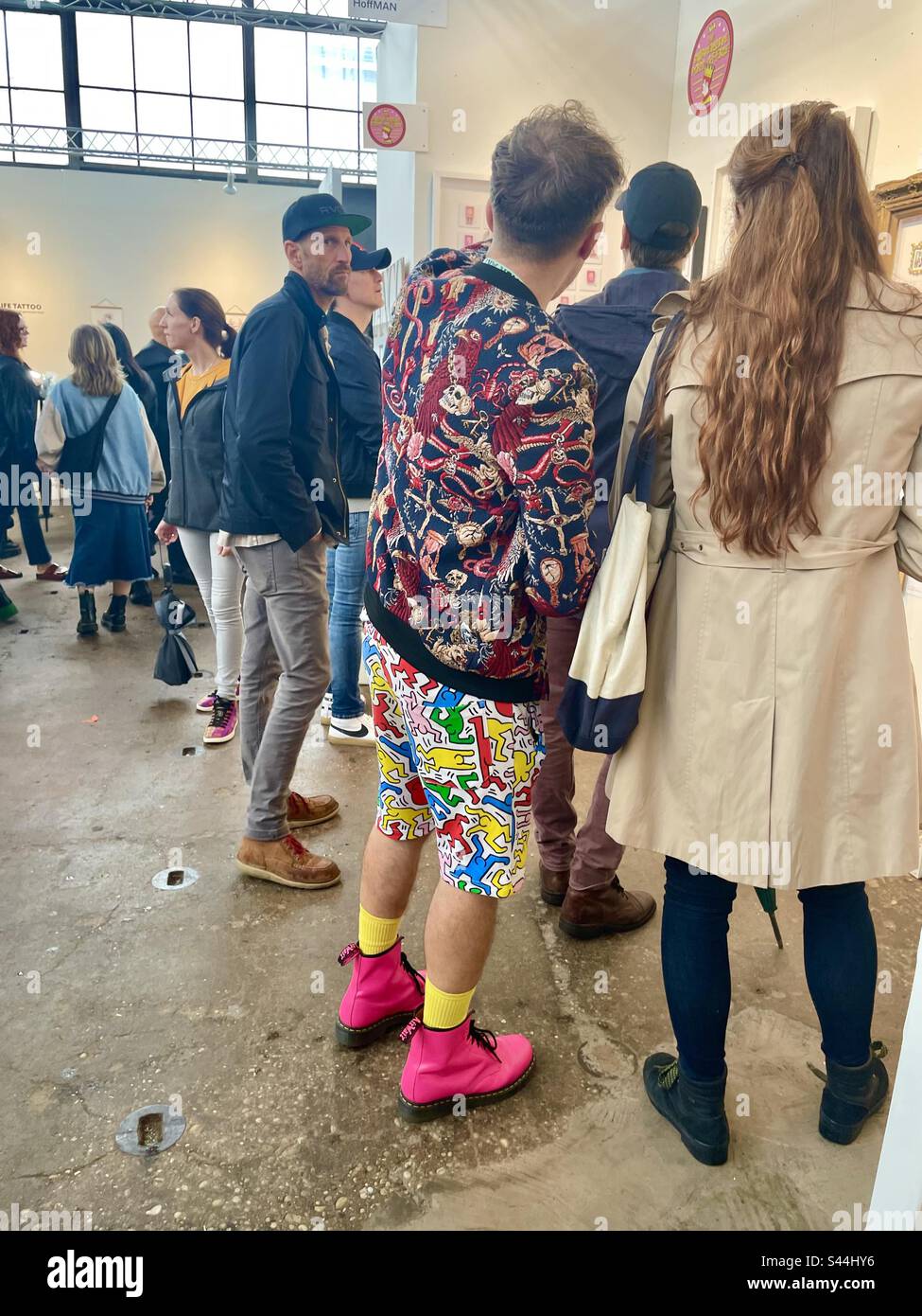 Creative colorful attire Stock Photo - Alamy