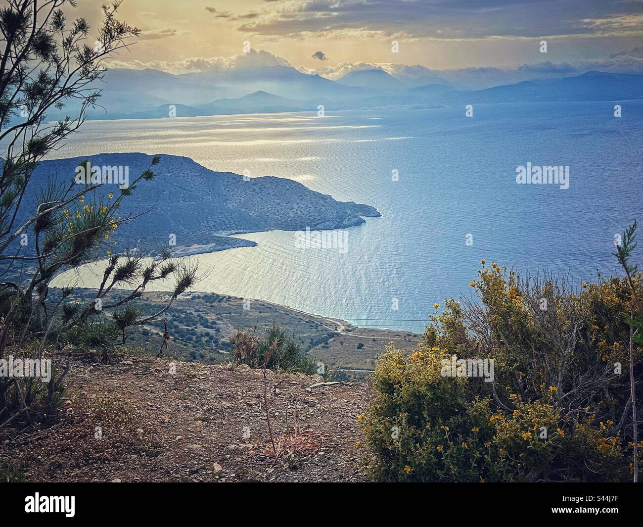 Crete island aerial hi-res stock photography and images - Alamy