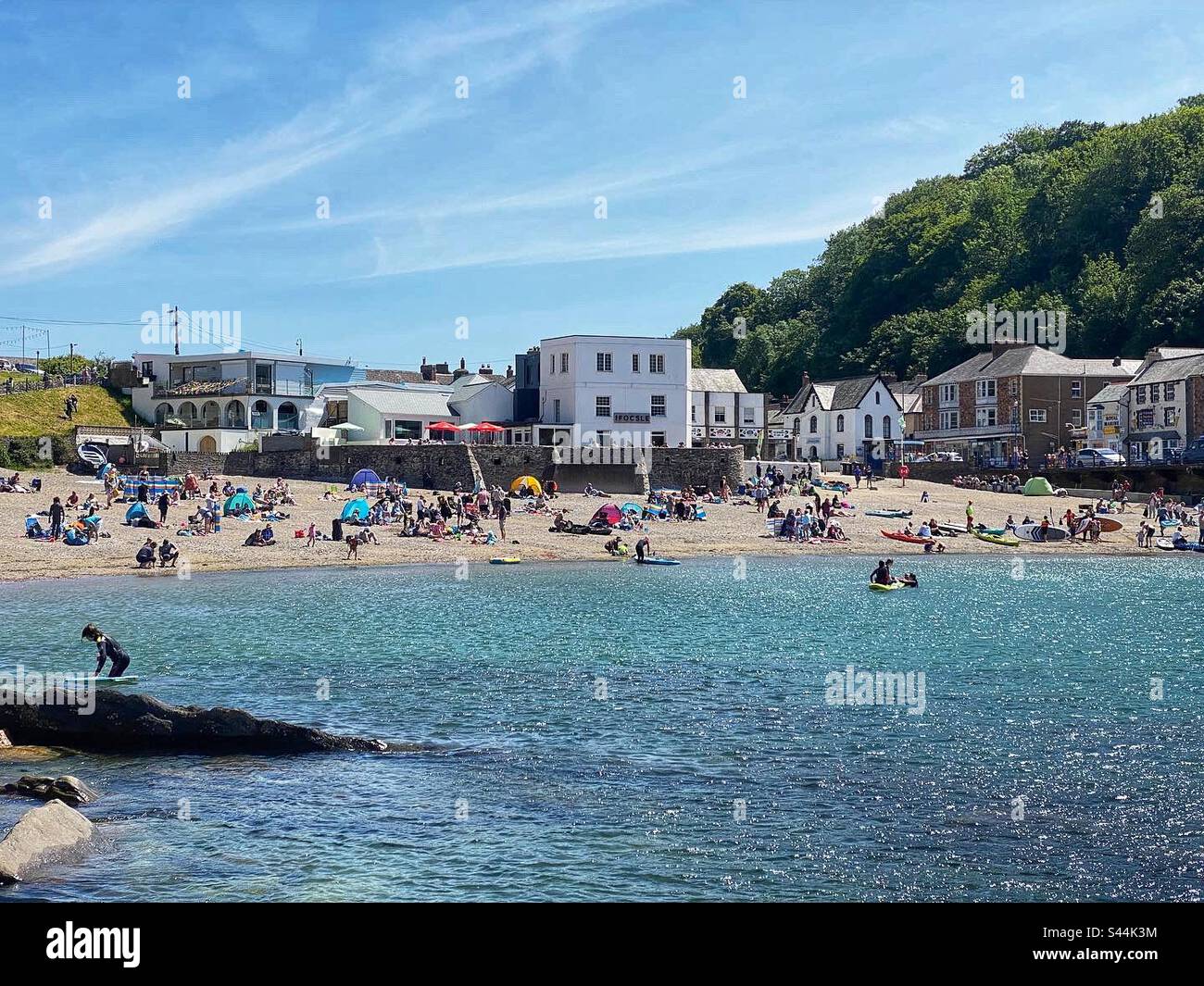 Combe Martin, North Devon, England, United Kingdom Stock Photo - Alamy