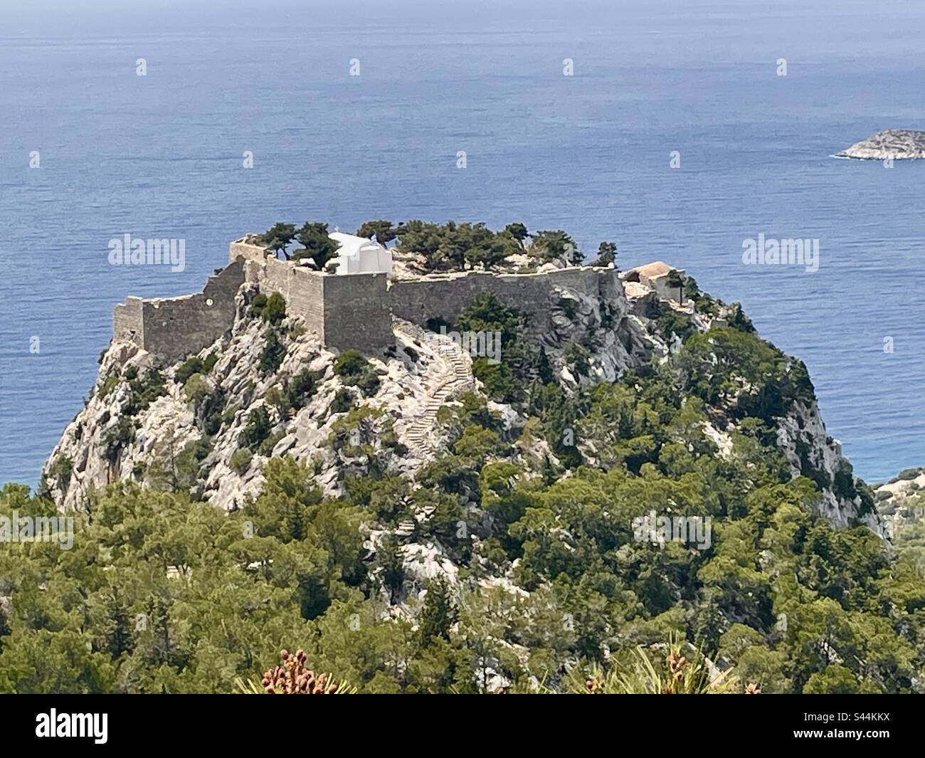 Monolithos castle hi-res stock photography and images - Alamy