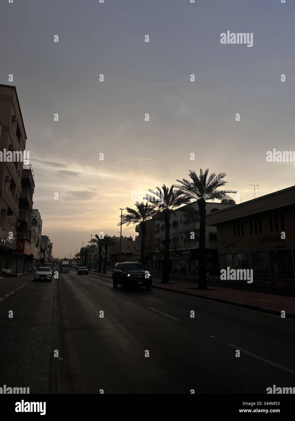 Saudi streets hi-res stock photography and images - Alamy