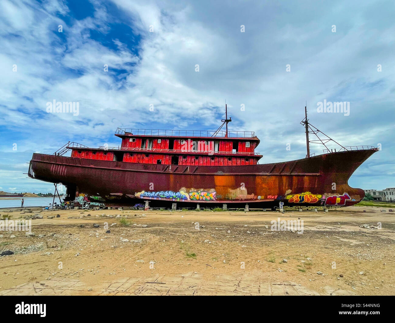 Retired fishing boat hi-res stock photography and images - Alamy