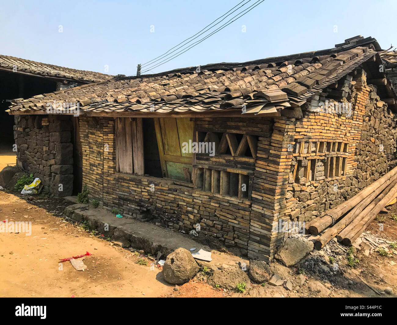 Village life in Hainan Stock Photo - Alamy